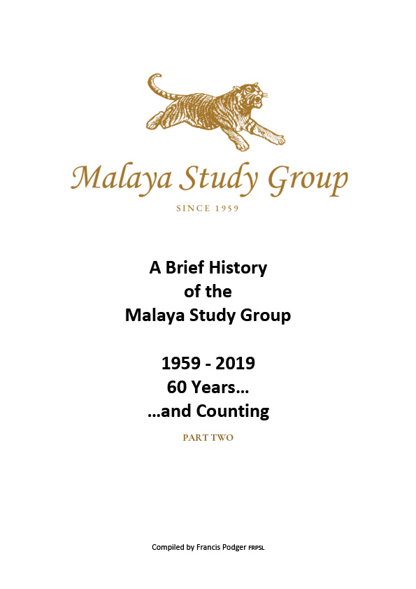 Malaya Study Group History Of The Malaya Study Group